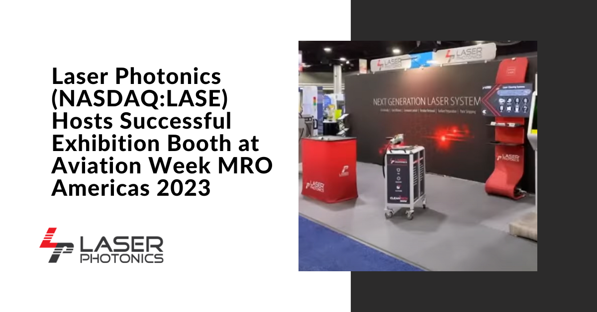 Laser Photonics (NASDAQ:LASE) Hosts Successful Exhibition Booth at ...