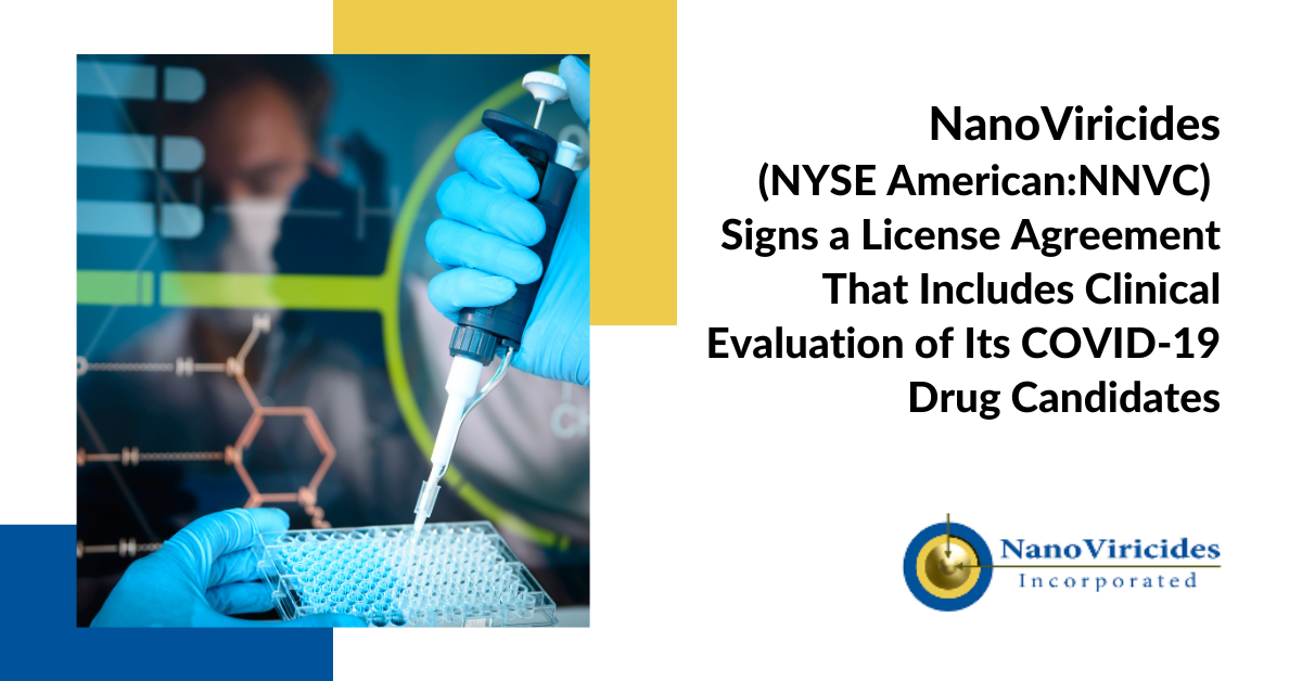 NanoViricides (NYSE American:NNVC) Signs a License Agreement That ...