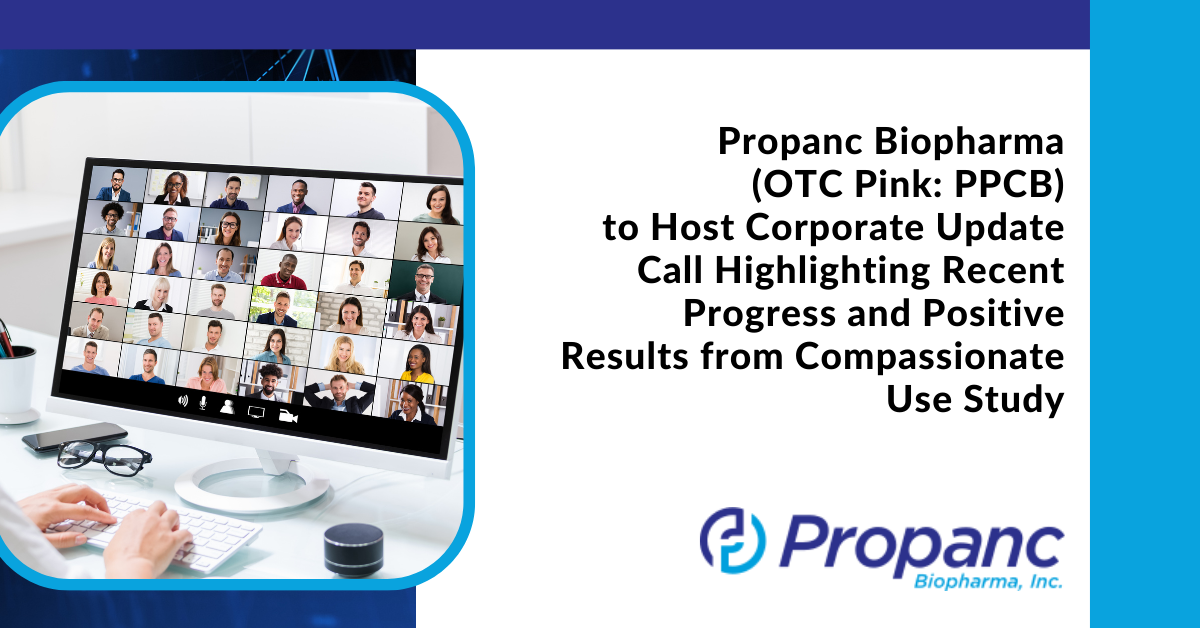 Propanc Biopharma (OTC Pink: PPCB) to Host Corporate Update Call ...