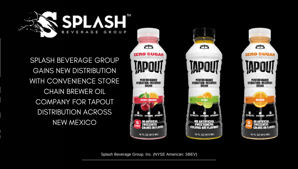 Splash Beverage Group Gains New Distribution with Convenience Store ...
