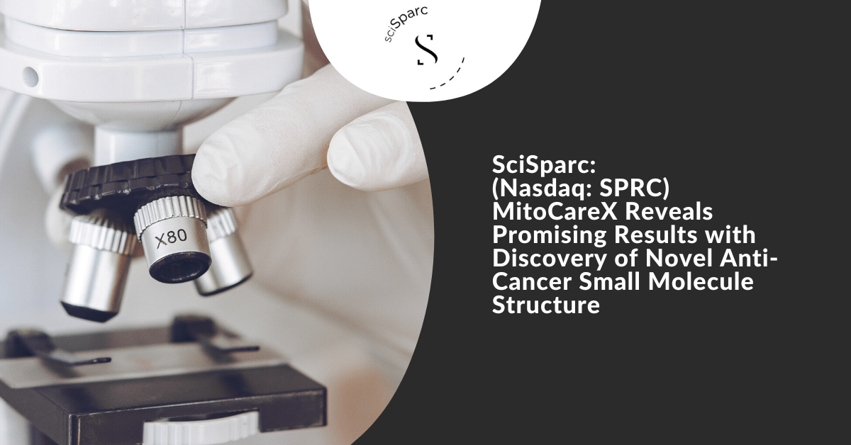 SciSparc (Nasdaq: SPRC): MitoCareX Reveals Promising Results with ...