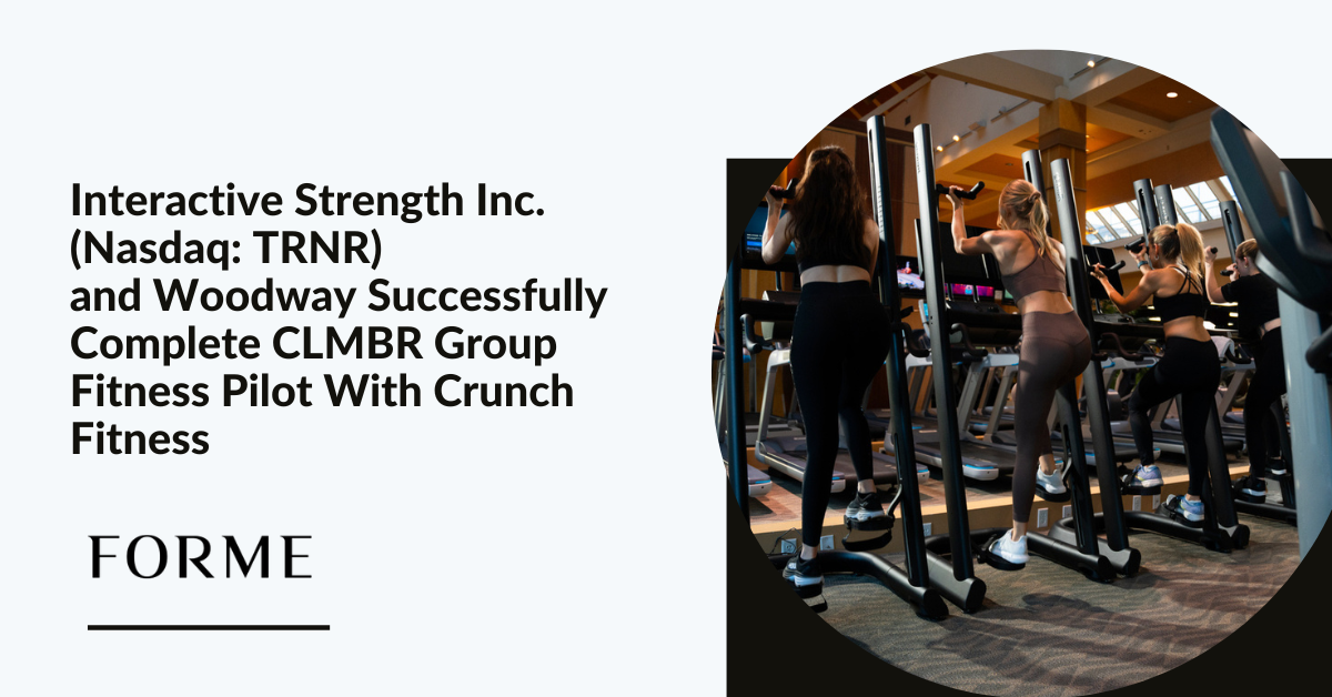 Interactive Strength Inc. (Nasdaq: TRNR) and Woodway Successfully ...
