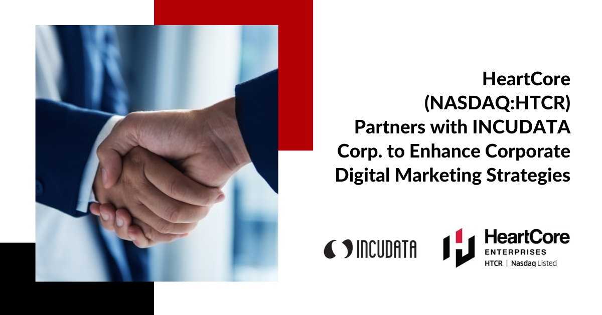 HeartCore (Nasdaq: HTCR) Partners with INCUDATA Corp. to Enhance ...