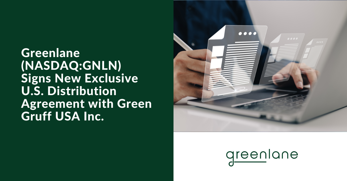 Greenlane (Nasdaq:GNLN) Signs New Exclusive U.S. Distribution Agreement ...